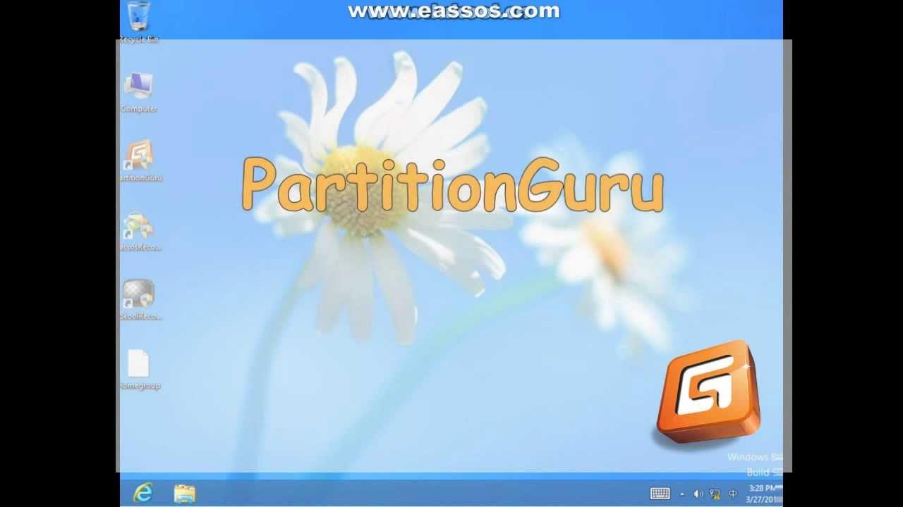 restore partition from image file with PartitionGuru - YouTube