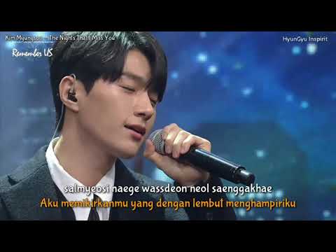 Kim MyungSoo - The Nights That I Miss You (널 그리는 밤) LIVE @KIM MYUNGSOO ONTACT FANMEETING REMEMBER US
