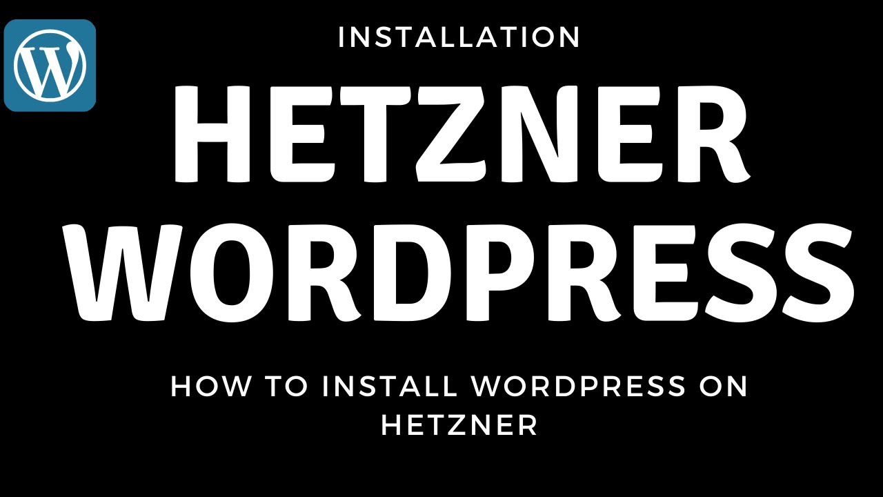 Hetzner wordpress: How to install and setup wordpress on xneelo-Hetzner - YouTube