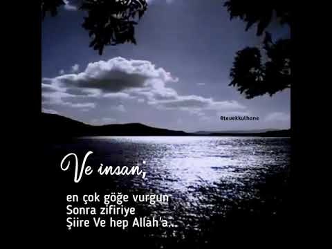 İnsan en çok göğe vurgun (WhatsApp durum mesajları)