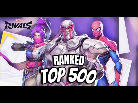 🔴 LIVE - Ranked Top 500 Marvel Rivals - YouTube