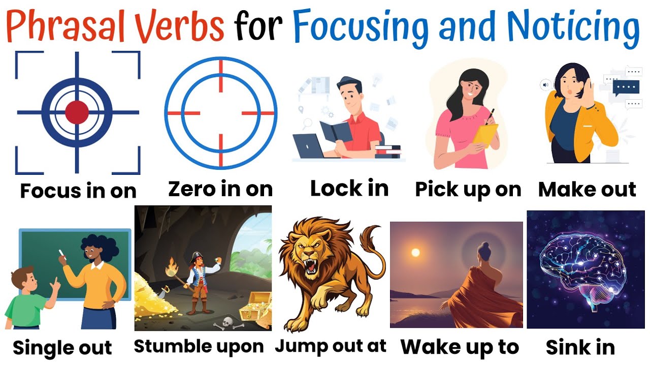 Can’t pay attention? Learn THESE 10 Phrasal Verbs - YouTube