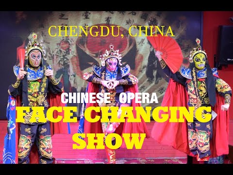 🎭FACE CHANGING SHOW|CHINESE OPERA|THE KING OF MASK|CHENGDU CHINA🇨🇳 ...