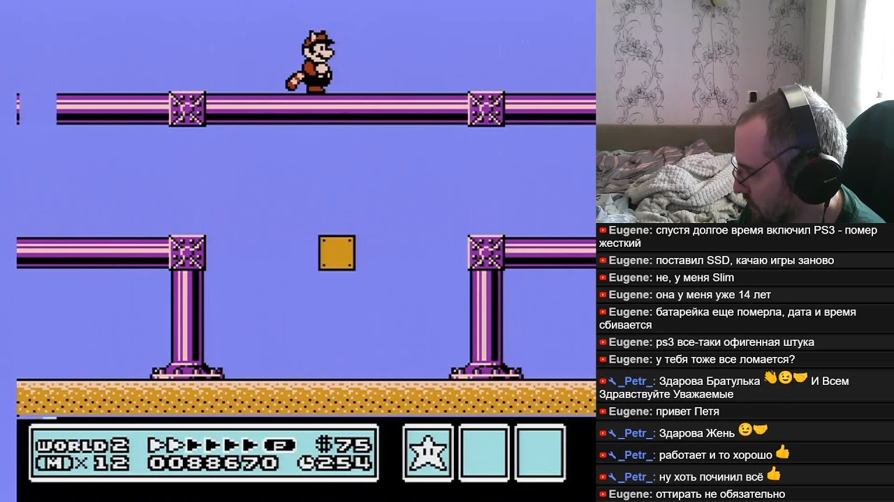 Super Mario Bros. 3/SMB1 Hacks Famicom HVC-CPU-07 RGB - YouTube