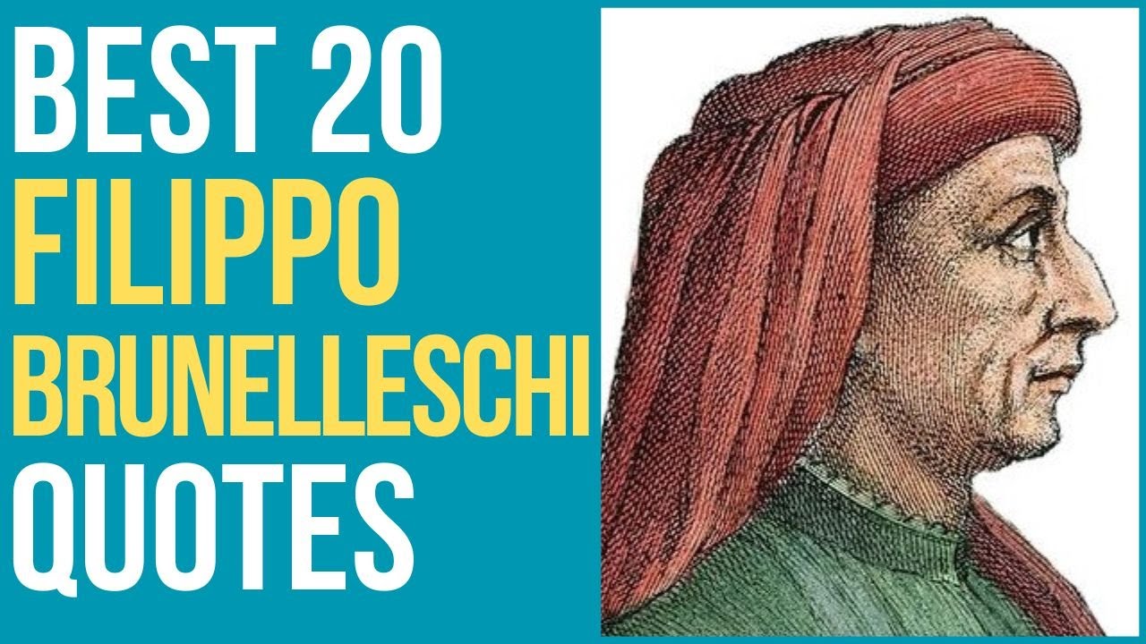 Filippo Brunelleschi Portrait