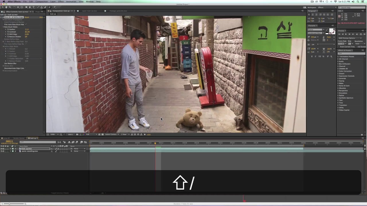 [Real life animation] - Body animation intermediate | Adobe After ...