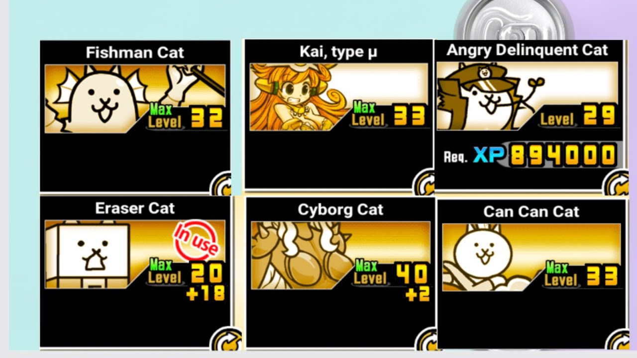 CAT SHOWCASE ALL MY BEST CATS!!! (Battle Cats) - YouTube