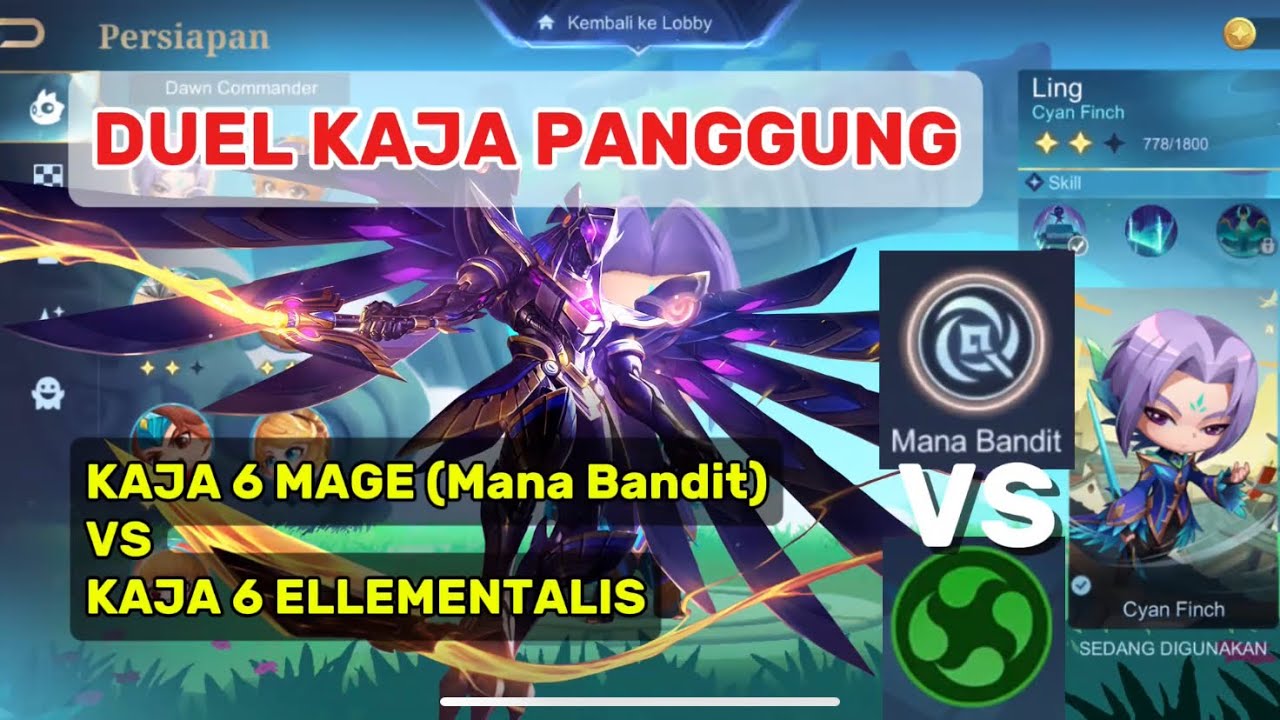 DUEL KAJA PANGGUNG|KAJA MAGE VS KAJA ELLE| #magicchess #magicchessgogo ...