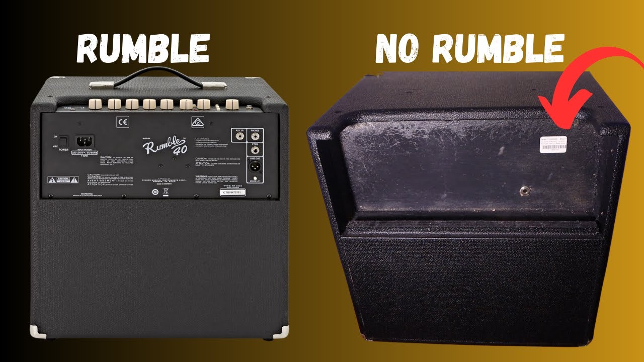 Fender Rumble 40 V3 Without the Rumble - YouTube