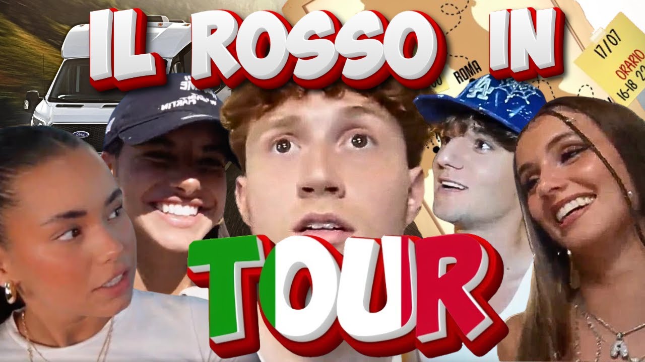 IL ROSSO IN TOUR PER L' ITALIA CON ALICE PEREGO, FUBBE, FRANCESCA ...