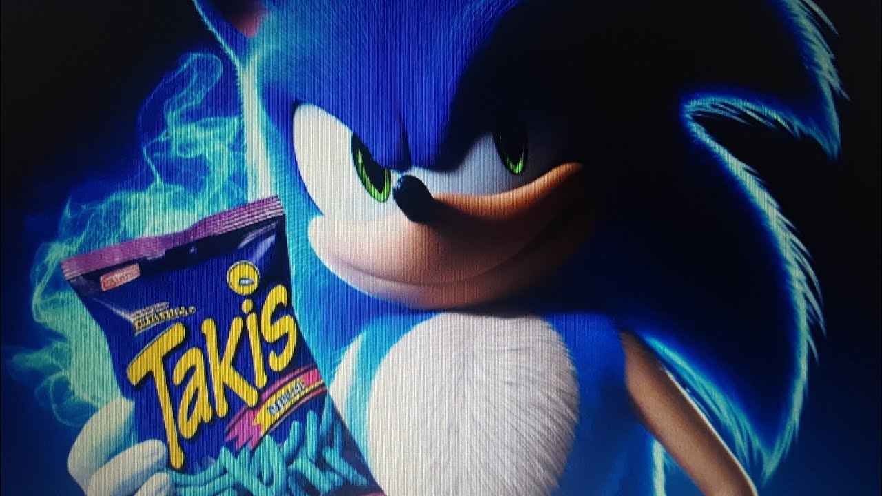 Sonic tries takis - YouTube