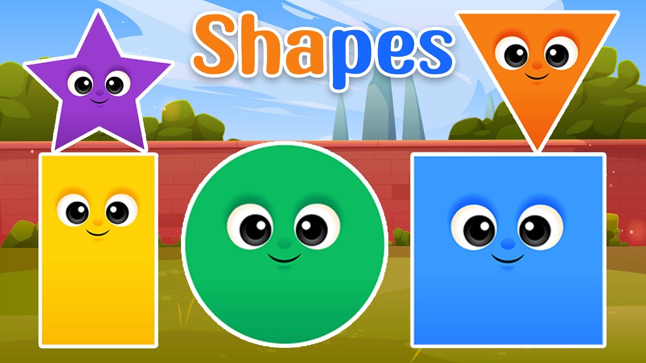 Shapes Song | Shapes song for kids | preschool and learning video for ...
