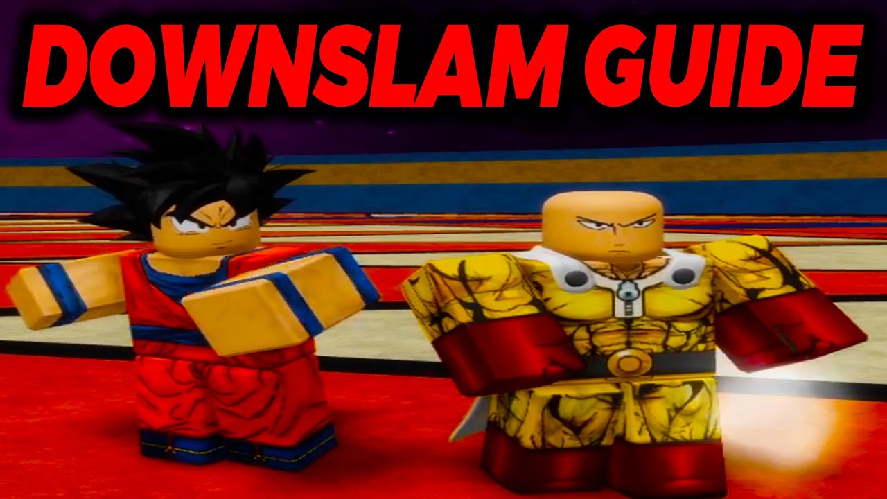 How To Do The Downslam Move In Roblox Z Battlegrounds! (Guide For PC) - YouTube