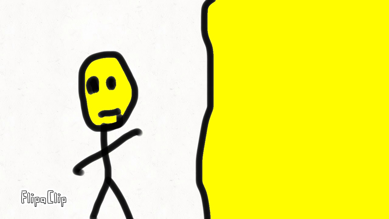 Curious stickman plays soccer - YouTube