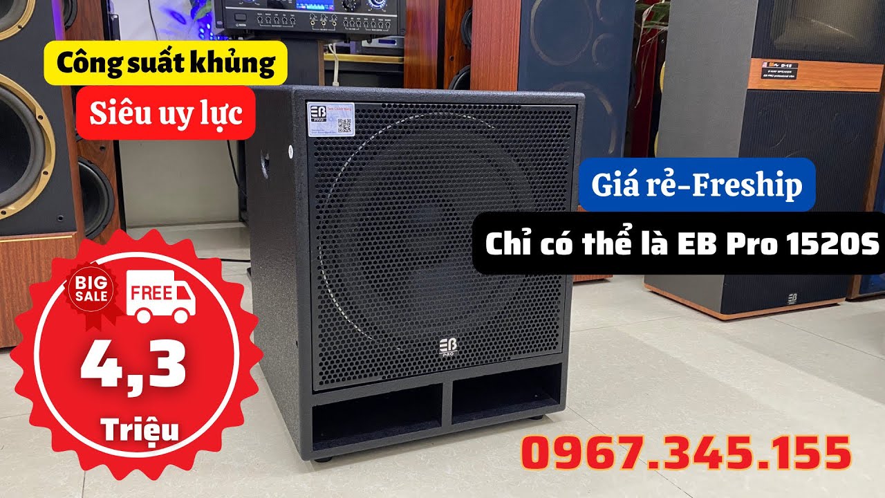 Sub 40 uy lực khủng EB Pro 1520s bảo hành trọn đời giá chỉ 4tr3 | Lh ...