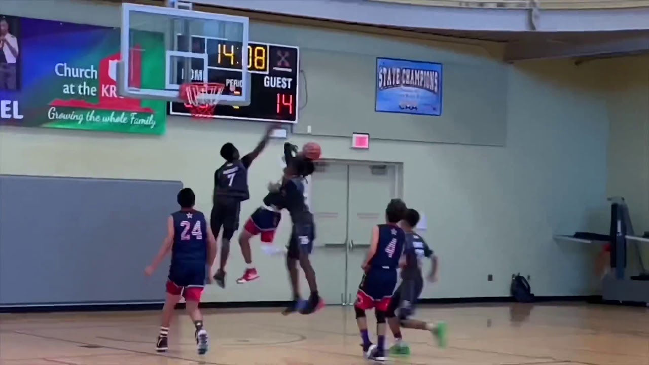 8th grade- club basketball- Wizards - Highlights - YouTube