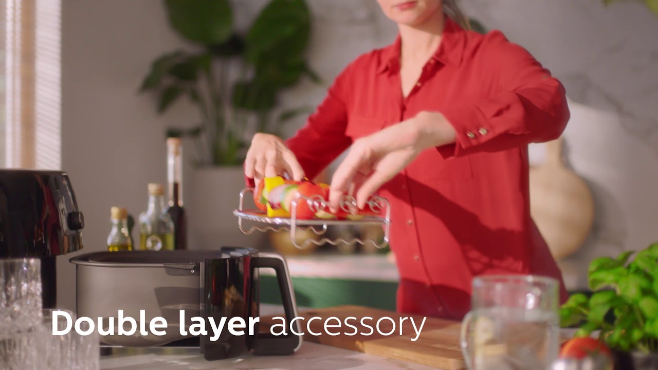 HD9950 01 VIDEO Airfryer Accessories Party Master Kit for XXL - YouTube