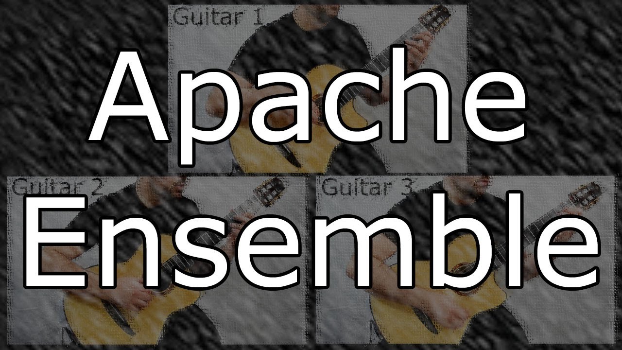 Apache - Guitar Ensemble Demo - YouTube