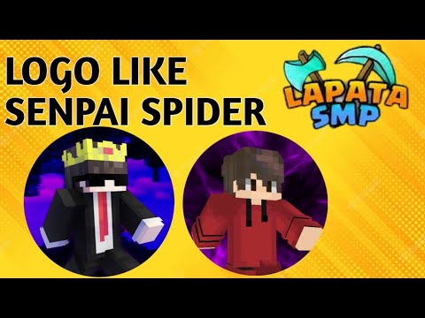 HOW TO MAKE LOGO LIKE @SenpaiSpider || #minecraft #trending #hg7895 # ...