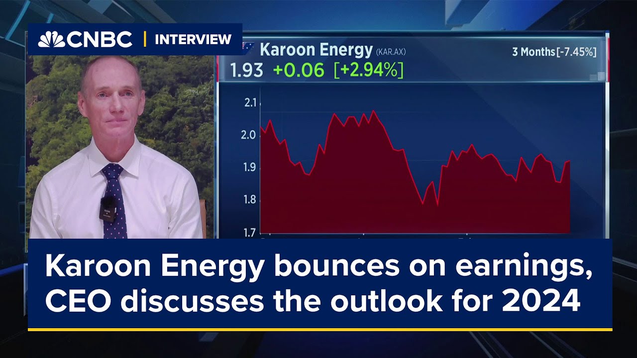 Karoon Energy bounces on earnings, CEO discusses the outlook for 2024 ...