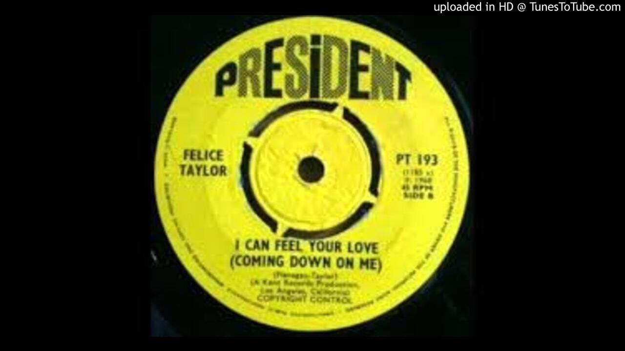 FELICE TAYLOR - I CAN FEEL YOUR LOVE - YouTube
