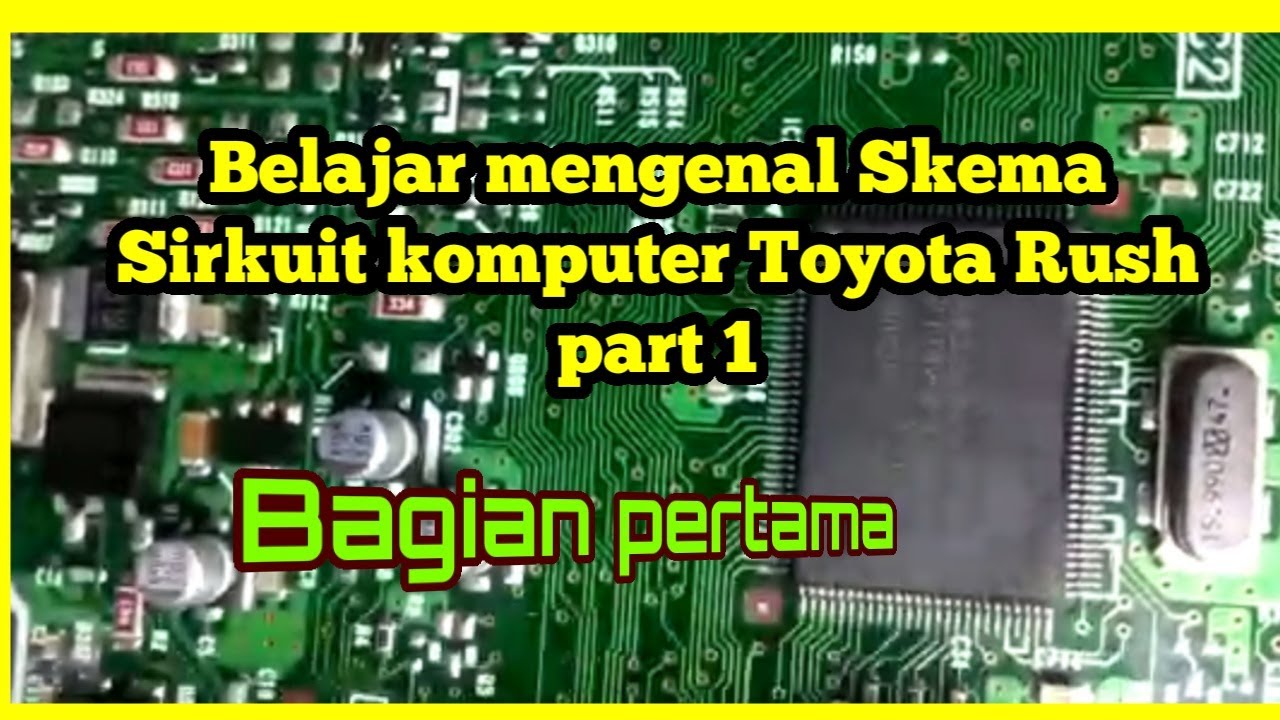 Belajar skema sirkuit ECU Rush bersama bang yusri meulaboh part 1 - YouTube