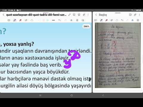 4-cü sinif. Azərbaycan dili. 1-ci hissə. Səh: 95, 96, 97, 98, 99, 100, 101