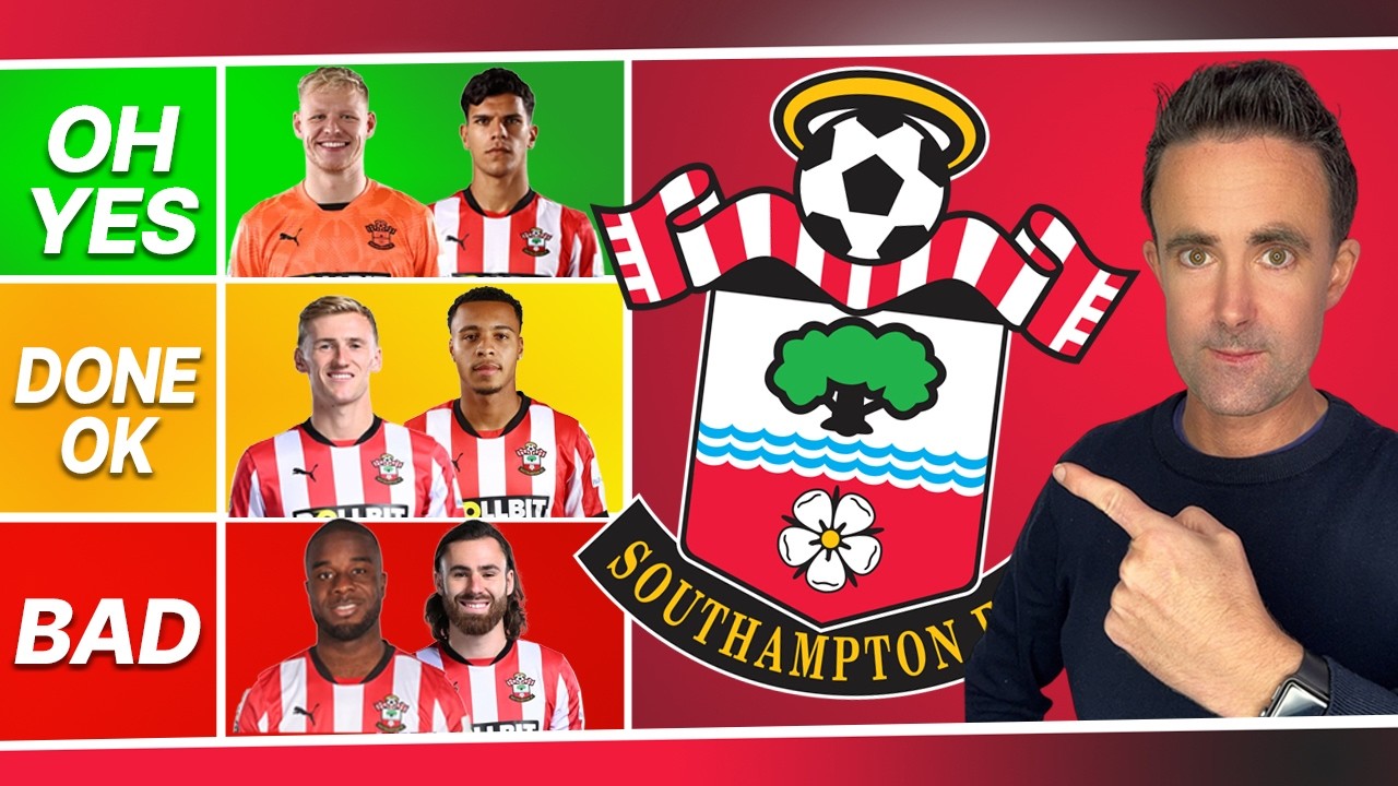 Ranking Every SOUTHAMPTON Player So Far This Season - YouTube