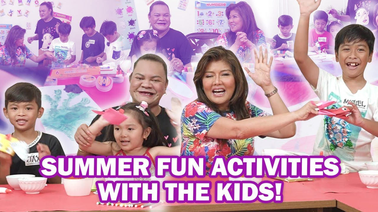 SUMMER FUN ACTIVITIES WITH THE KIDS | Sen. Imee R. Marcos - YouTube