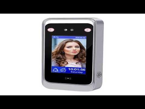 TCP/IP Dynamic Facial Face Recognition Time Attendance Access Control Machine Card Reader - YouTube