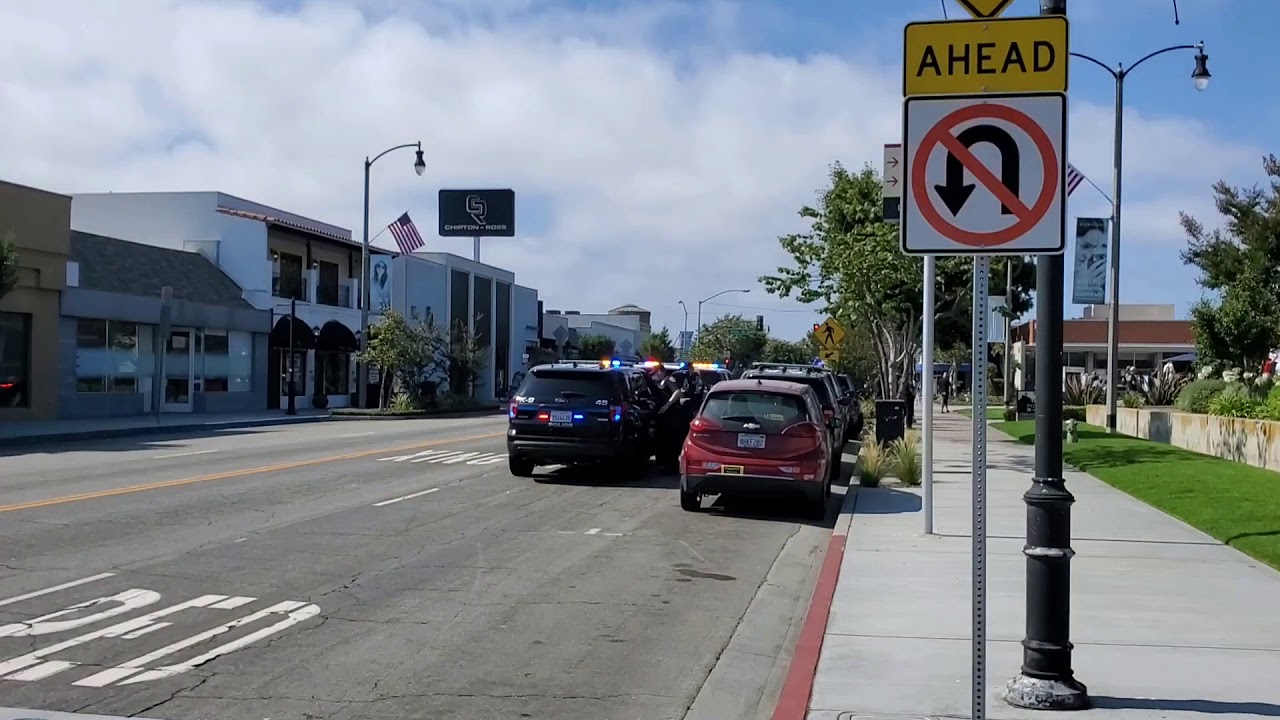 Extended View of Police Presence in El Segundo - YouTube