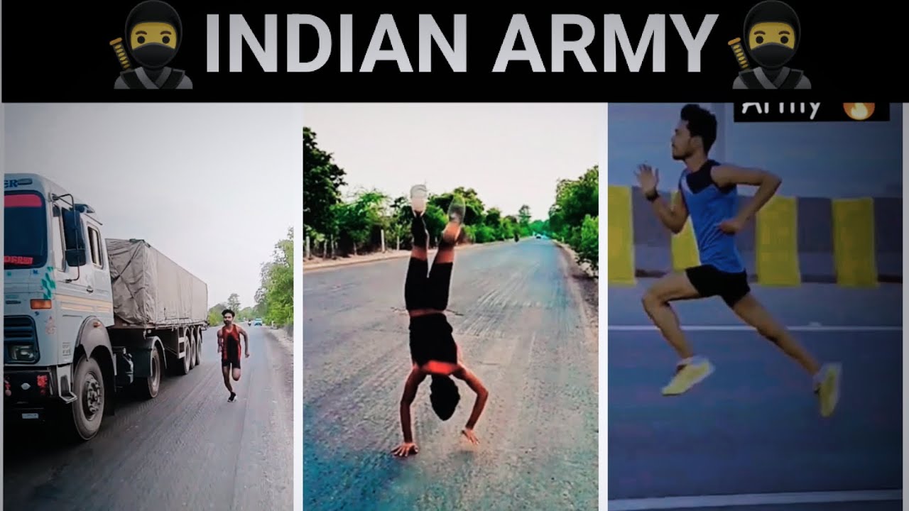 1600m,400m,100m,5km race🔥🔥💪🇮🇳🇮🇳, Indian army 🥷🥷, running vedio@Akib ...