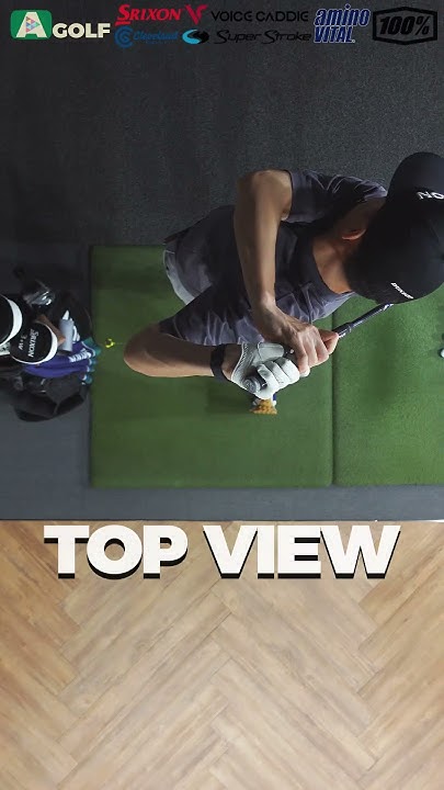 개인 연습 탑뷰 | AGOLF | 정승진 | #shorts - YouTube