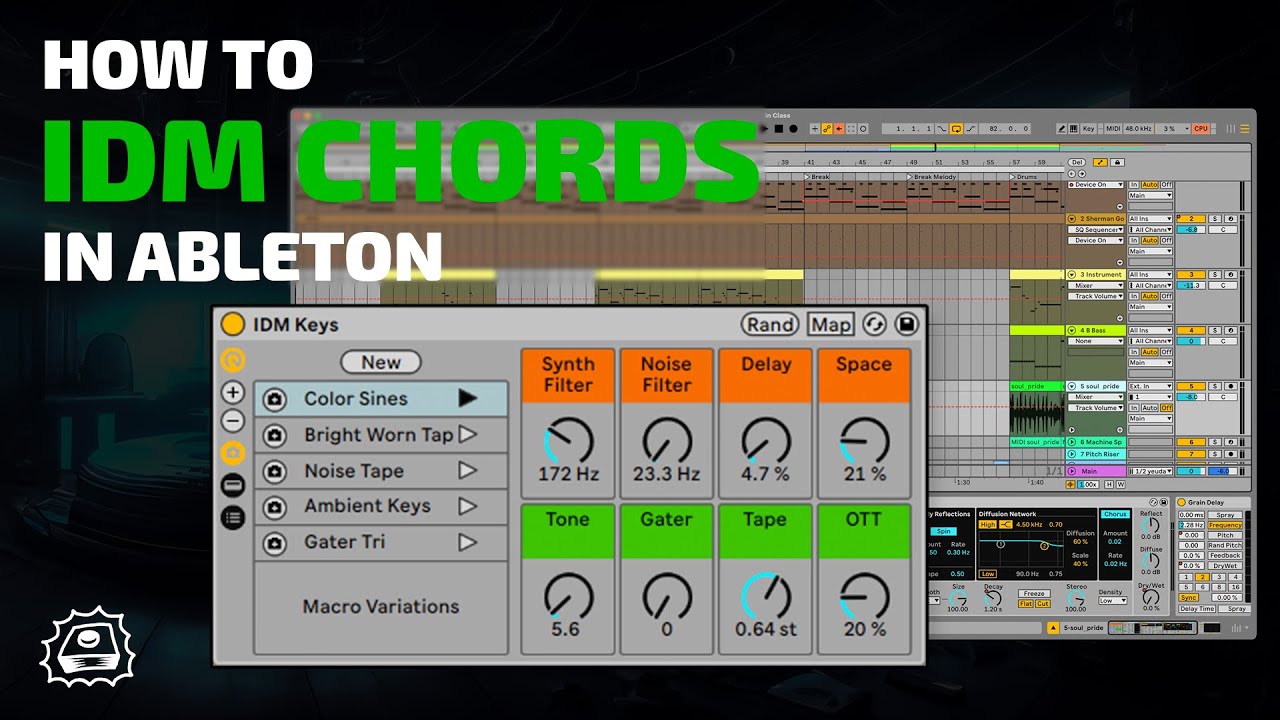 How to IDM Chord Progression in Ableton | Side Brain's Study Group ...