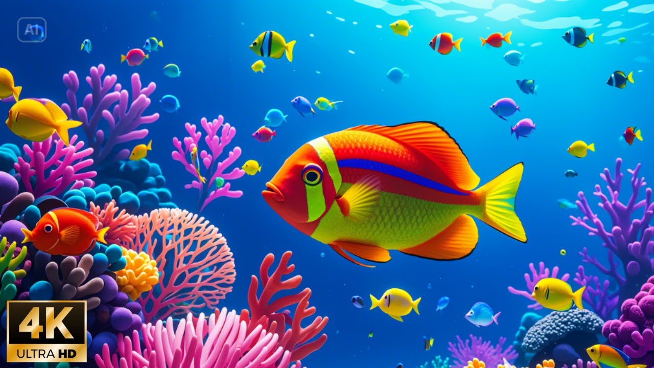 Dive Into the Colors of the Ocean: Exploring The Coral Reefs In 4K ...