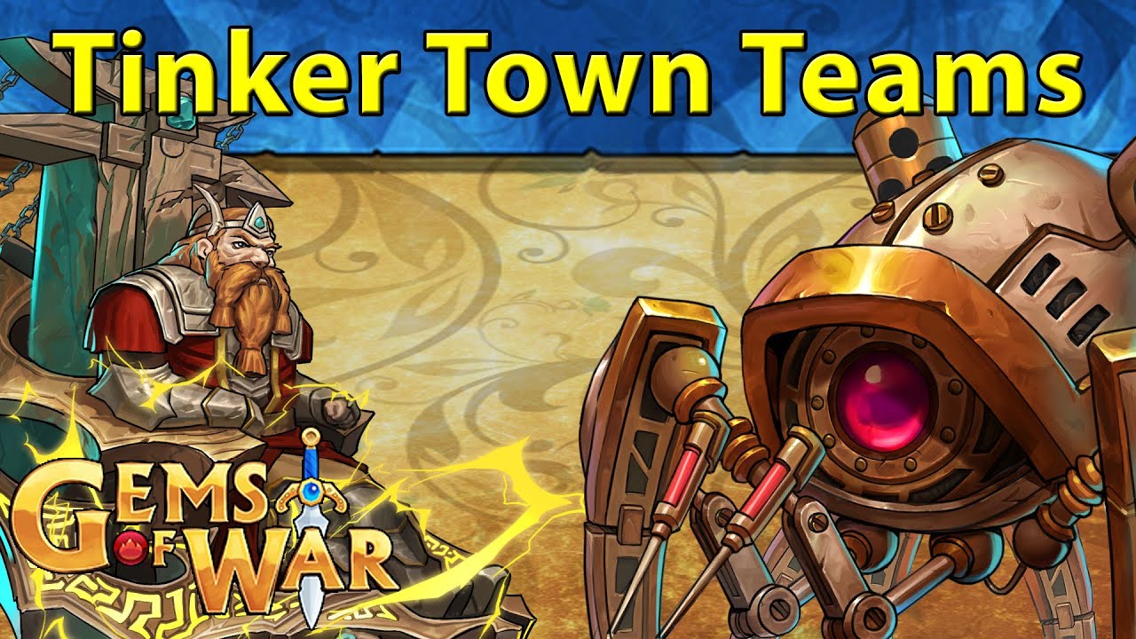 Gems of War: Tinker Town Faction and Teams - YouTube