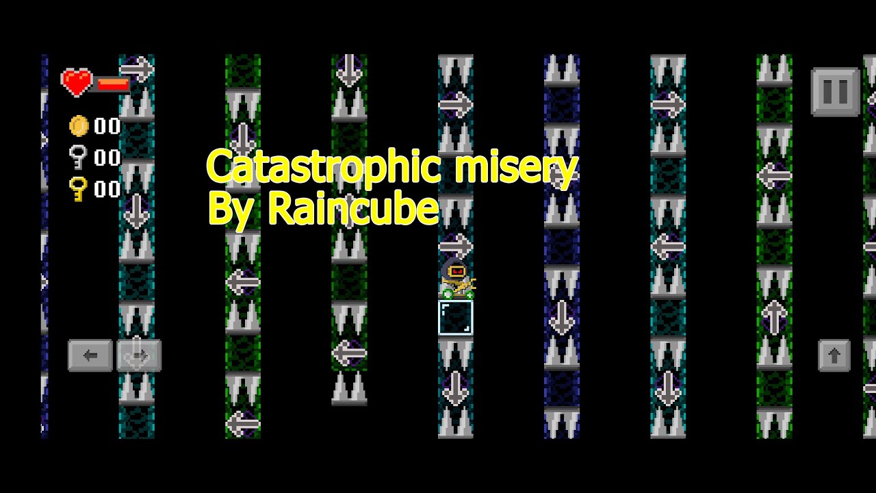 Catastrophic misery (By Raincube) / Ultimate level maker/builder / Harder Kaizo - YouTube