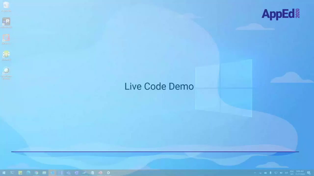 AppEd 2020 - Appframe Windows "Next Gen" Development - YouTube