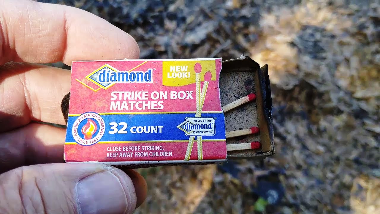 Use the right matches for your brush fire - YouTube