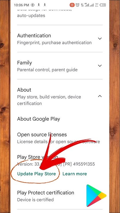 How to Update Google Play Store || play store update - YouTube