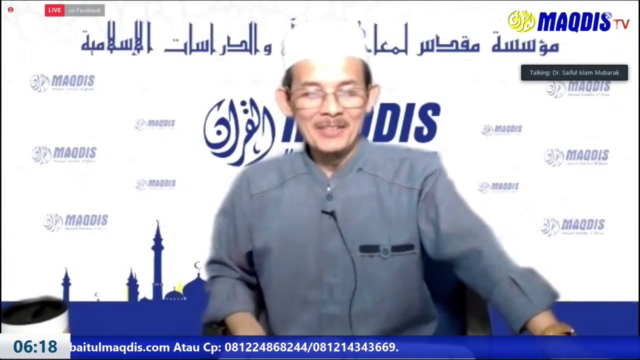 TADABBUR SURAT GHAFIR || DR. SAIFUL ISLAM MUBARAK - YouTube