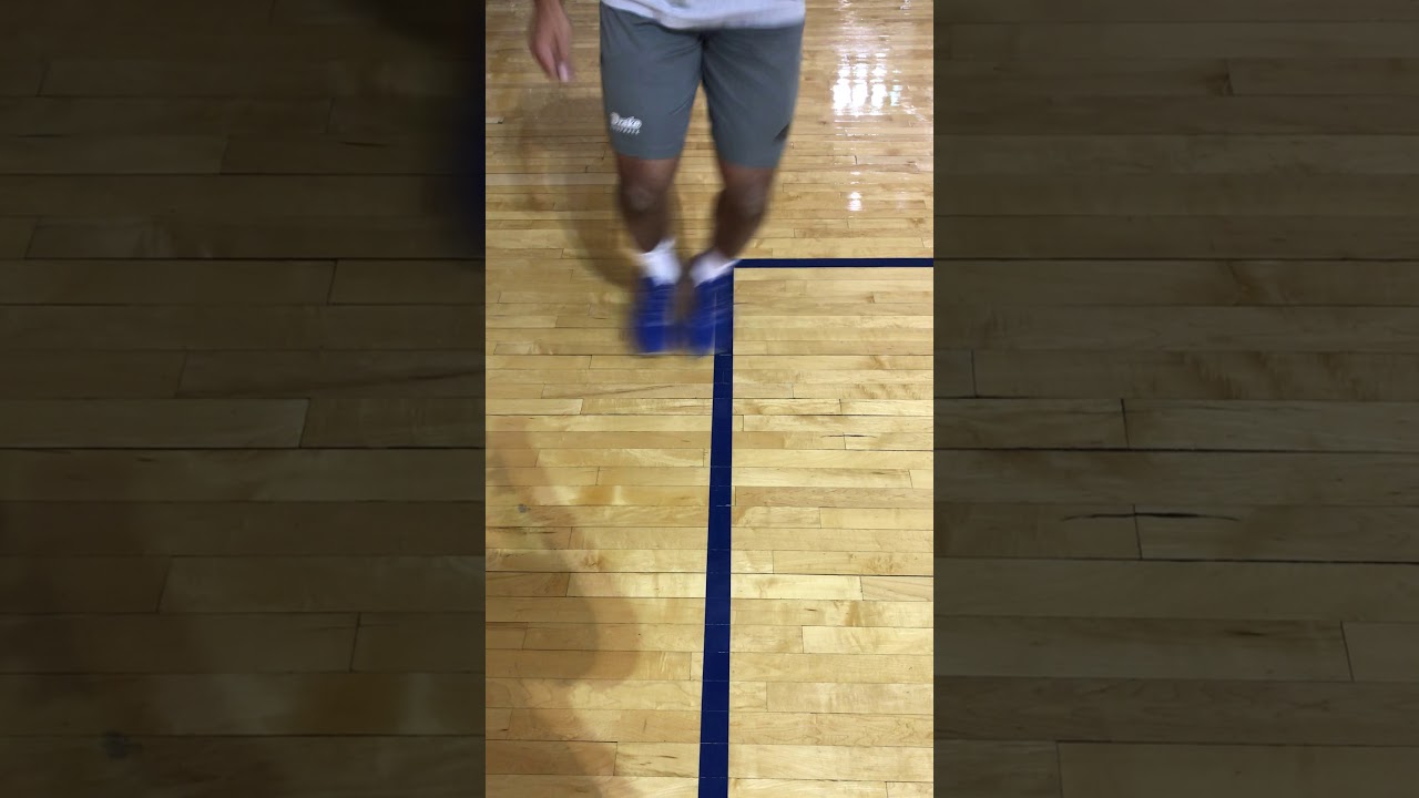 Double Leg Lateral Line Hop - YouTube