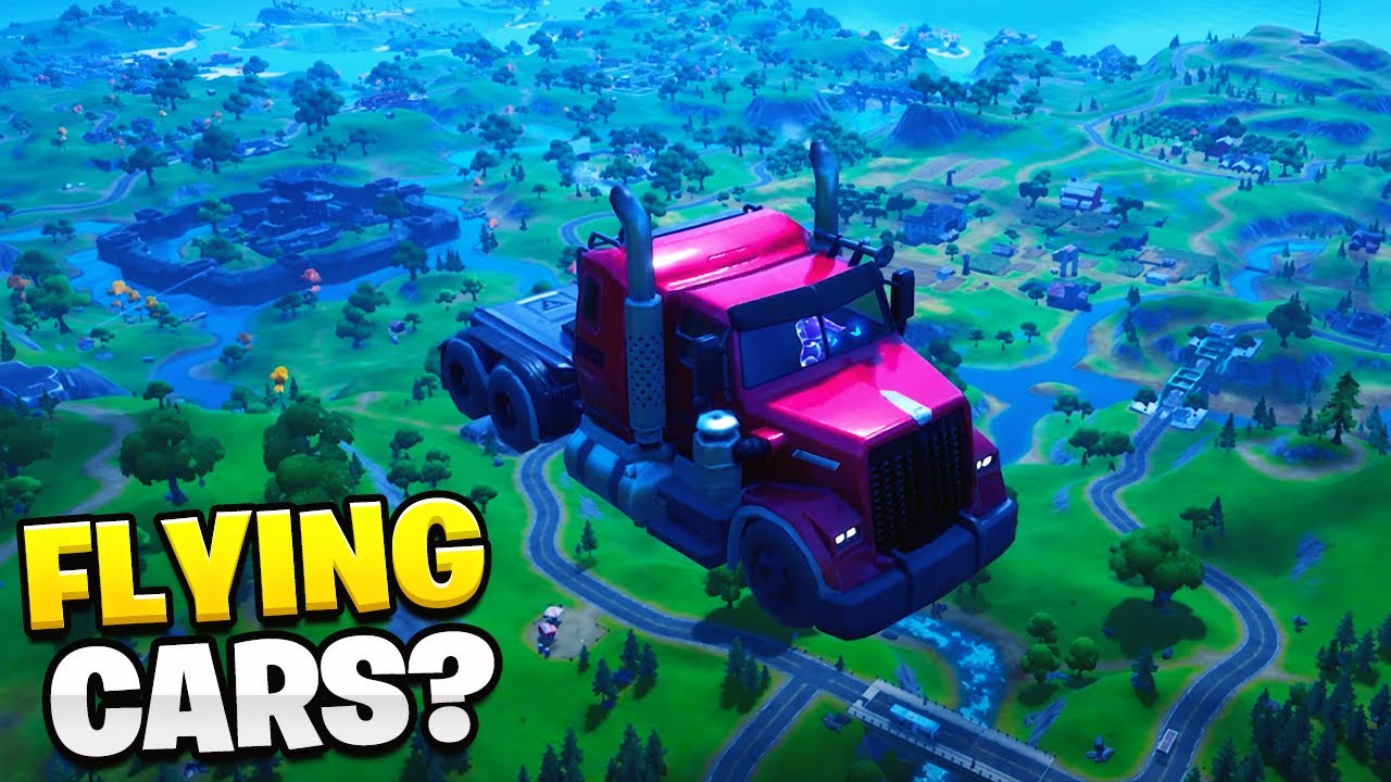 10 SECRET Things In The NEW CARS UPDATE Fortnite! - YouTube