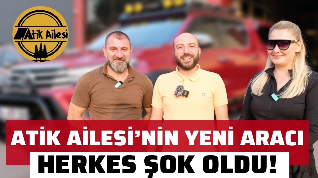 Atik Ailesi'ne Toyota Hilux! GECEYİ GÜNDÜZE ÇEVİREN IŞIKLAR ...