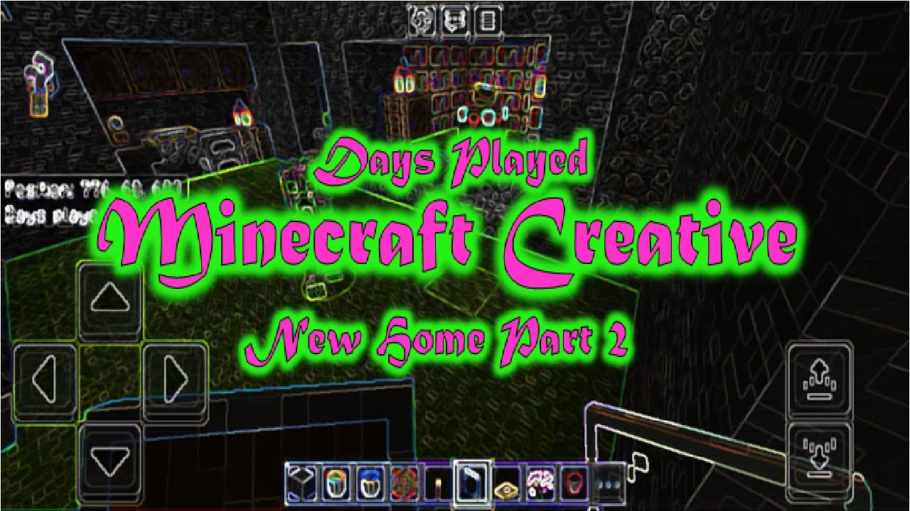 Minecraft Creative Days Played episode new home part 2 - YouTube