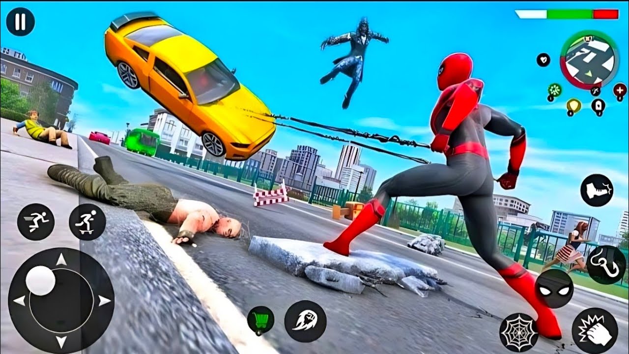 Spider man Game | Rope Spider Hero | Crime Fighter | Android Gameplay ...