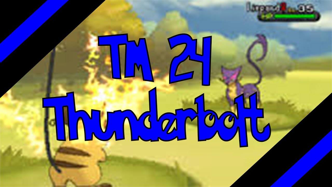 How To Get TM 24 - Thunderbolt In Omega Ruby and Alpha Sapphire (Oras ...