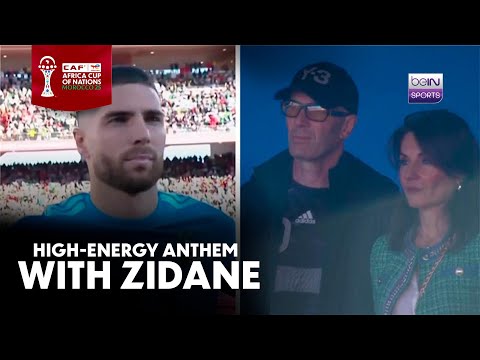 Algeria vs Nigeria | Zidane witnessed Algeria’s energetic national anthem | AFCON 2025 Highlights
