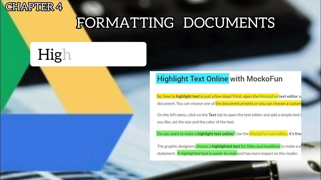NIOS PLUS DATA ENTRY OPERATIONS CHAPTER 4 FORMATTING DOCUMENTS PART 1 - YouTube