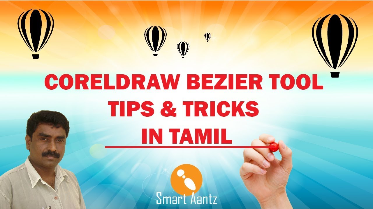 How to master the bezier tool in coreldraw - YouTube